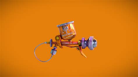 Aerospray Pg Splatoon Fanart Download Free 3d Model By