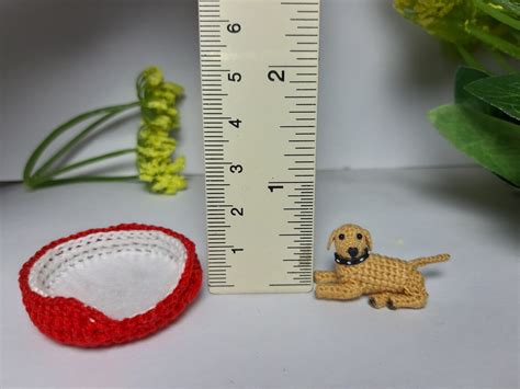 Tiny Labrador Crochet Miniature Labrador Tiny Amigurumi Etsy