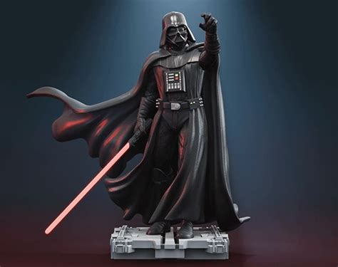 Darth Vader Figure In 3d 6k Resin Etsy