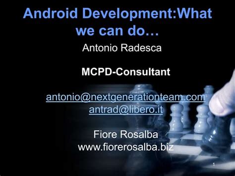 Android Development Ppt