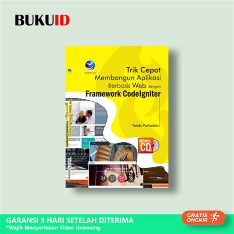 Jual Buku Trik Cepat Membangun Aplikasi Berbasis Web Dengan Framework