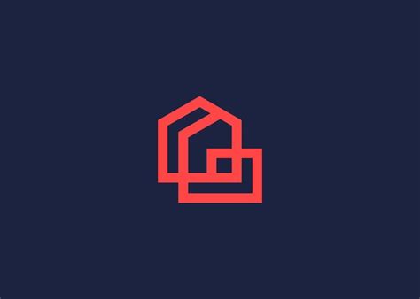 Letra G Com Logotipo Da Casa Design De ícone Modelo De Design Vetorial