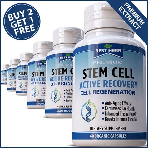 Stem Cell Pills Support Natural Supplement Cellular Repair Renewal Immune Boost £11 12 Picclick Uk