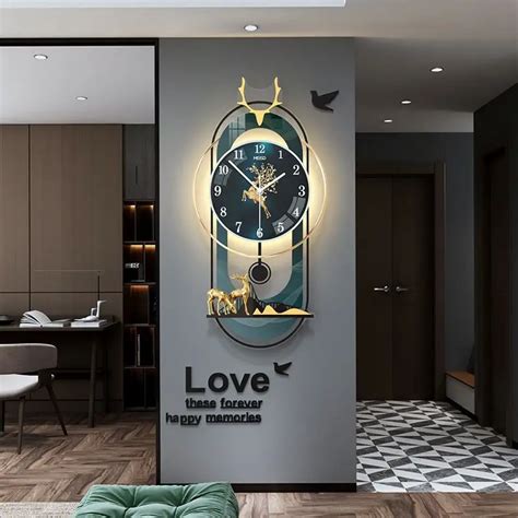 Creative Wall Clocks Modern Simplicity Living Room Household Decoration