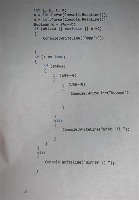 solved int a b s e a int parse console readline b