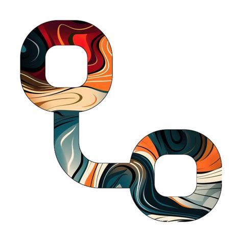 Image Icon Diagram Nested Abstract Waves Pattern Premium Ai Generated Image