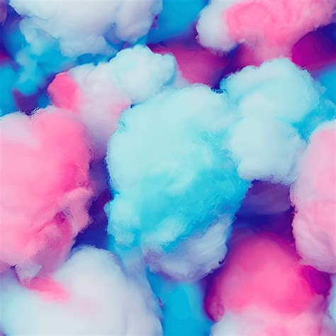 Cotton Candy Pattern Graphic · Creative Fabrica