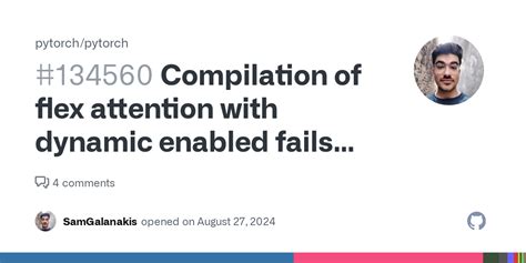 compilation of flex attention with dynamic enabled fails when blockmask