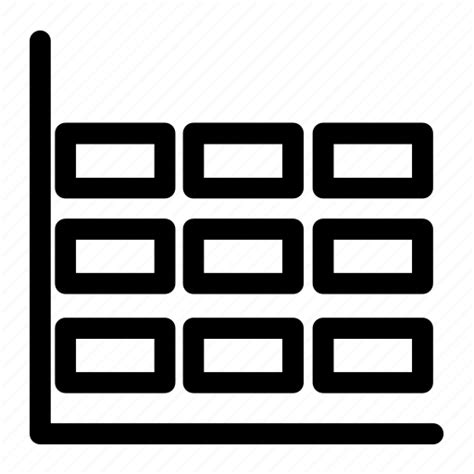 Heat Data Density Dimensional Coded Visual Representation Icon