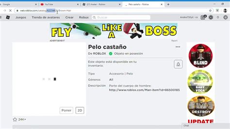 Como colocarte más de dos pelos en ROBLOX YouTube