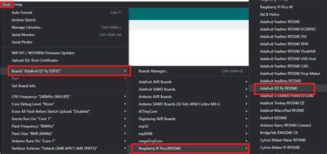 Qt Py Not Uploading With The Current IDE Uploading Arduino Forum