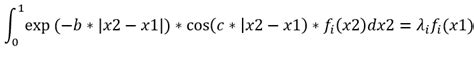 Numerical Integration Eigenvalue Problem For Fredholm Integral