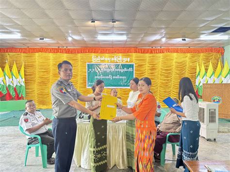 ဝါးခယ်မမြို့နယ်တွင် လုပ်ငန်းညှိနှိုင်းအစည်းအဝေးနှင့် ၂၀၂၄ ၂၀၂၅ ဘဏ္ဍာရေးနှစ် ဒေသန္တရစီမံကိန်း