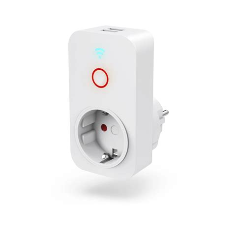 Smart Socket 2x Usb A Wlan Control By Voiceapp 2300w 10a Hama