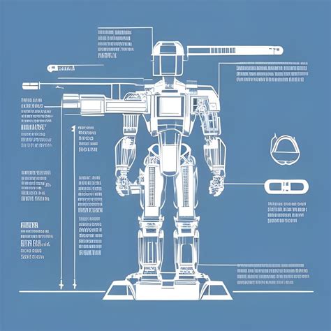 Robot Blueprint Ai Generated Artwork Nightcafe Creator