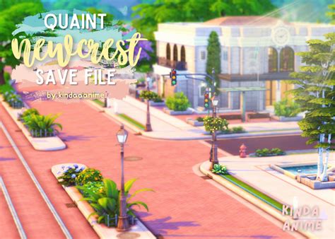 Kindaanime Quaint Newcrest Save File