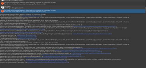 Why I Am Receiving Null For This While The Code Is Working Runity3d