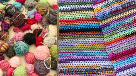 Crochet Afghan Patterns To Use Up Scrap Yarn At Rosie Ingram Blog