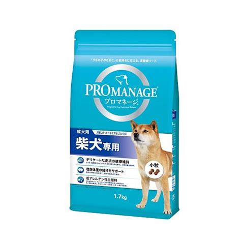 Mars（ペット用品、食品） マースジャパン プロマネージ犬種 成犬柴犬用17kg 犬フード Xprice Yahoo店 通販