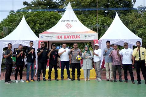 Event Olahraga Karang Taruna Idi Rayeuk Meriahkan HUT RI Di Aceh Timur
