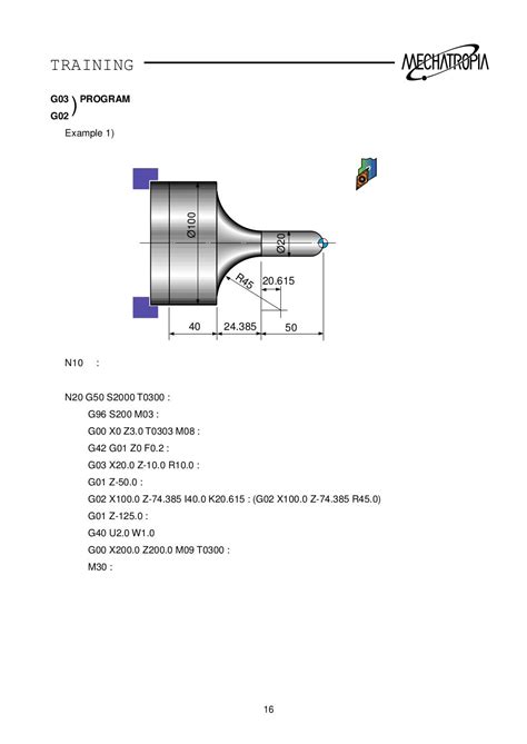 Fanuc Ot G Code Training Manual