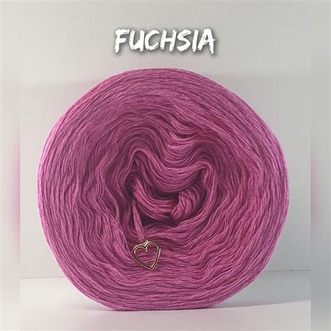 Fuchsia Bamboo Cotton Yarn 50 50 Mix Sustainable Yarn Fantasy Yarns
