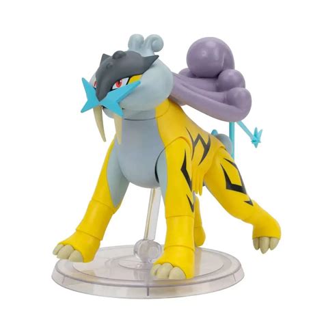 Pokemon Select Series Trainer Team Series Raikou Exclusive 6 Action