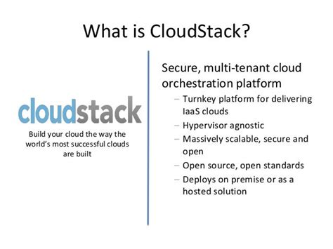 Introduction Build Infrastucture As A Service Clouds With Apache Clo