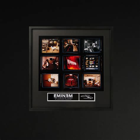 The Eminem Show Framed Photo Contact Sheet Signed Official Eminem