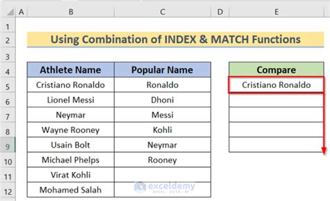 How To Find Partial Match In Two Columns In Excel 4 Methods