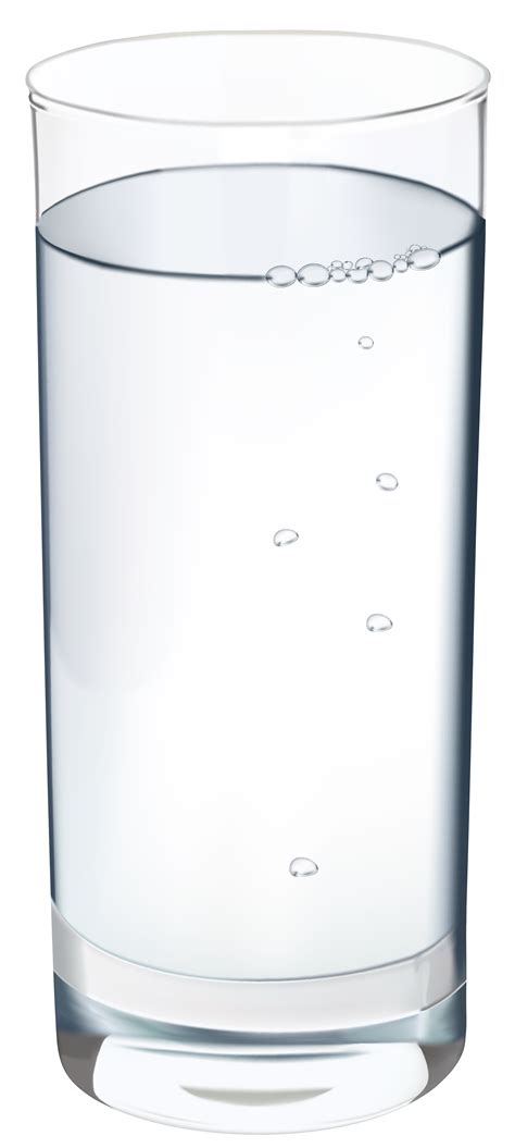 Glass Water Clip Art Glass Of Water Png Vector Clipart Image Png