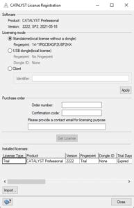 Standalone Dongle Less Installation Catalyst Professional Catalyst Earth