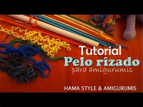 Cómo hacer pelo rizado para amigurumis TUTORIAL