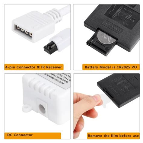Rgb Led Controller V With Key Ir Remote Controller V Makers