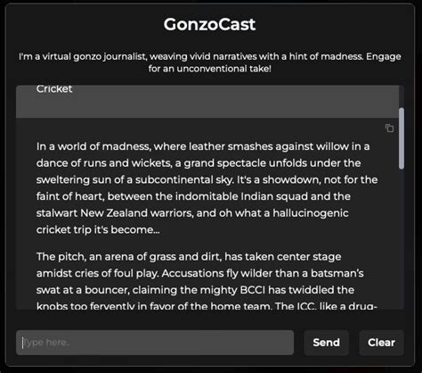 Mirza Hossain On Linkedin Sports Commentary Could Use Some Of Thompsons Flair Sportscaster Gpt