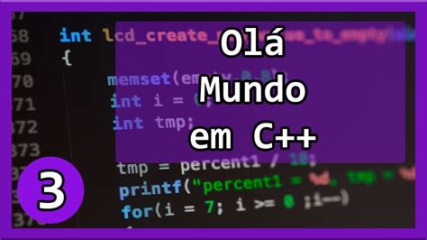 Curso de C Olá mundo em C YouTube
