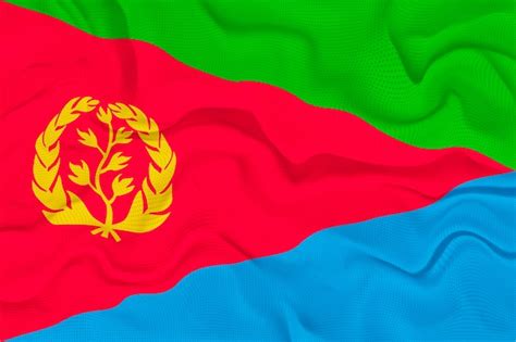 Premium Photo National Flag Of Eritrea Background With Flag Of Eritrea