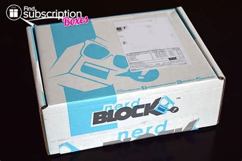 Nerd Block February 2015 Box Review Exclusives Classic Block Find Subscription Boxes