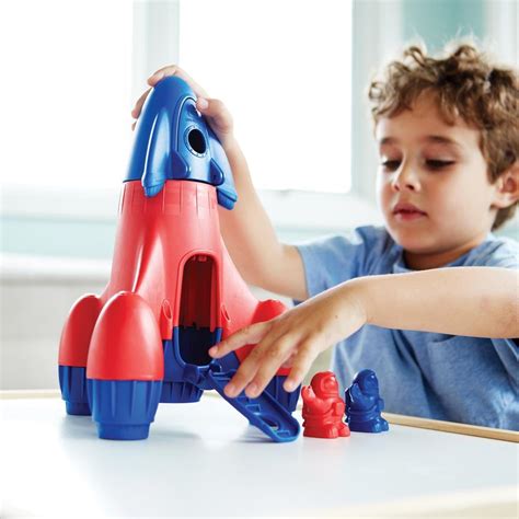 Green Toys Rocket Blue Eco Friendly Toys Bigjigs Toys
