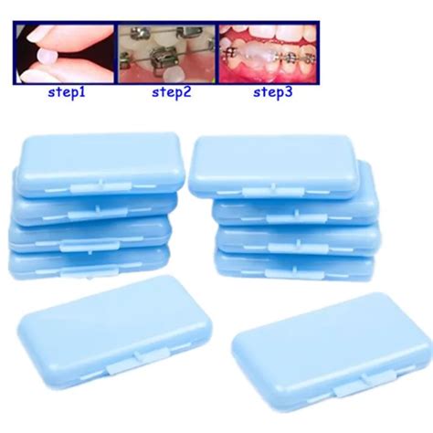 Packs Mint Scent Dental Orthodontics Ortho Wax For Braces Gum Irritation Lazada