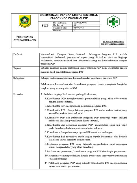 411f Spo Komunikasi Dan Koordinasi Linsek Dan Linprog Kegiatan Program Pdf