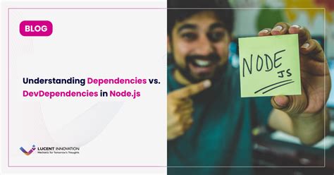 Understanding Dependencies Vs Devdependencies In Nodejs