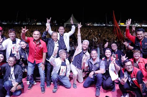 Ajak Sukseskan Pilpres Ganjar Pranowo Masyarakat Harus Bergembira Tanpa Takut Memilih
