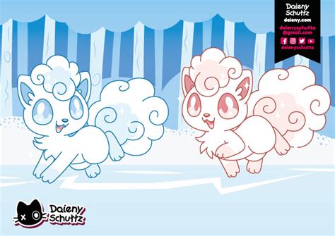 Snow Vulpix By Daieny On Deviantart