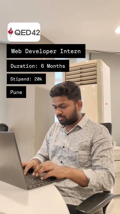 Qed42 Is Hiring For The Web Developer Intern Shorts Ytshorts