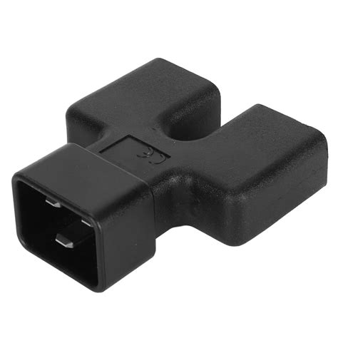 Iec320 C20 To Dual Iec320 C19 Power Adapter Iec320 C20 Male To 2 C19 Female Y Splitter Ac Power