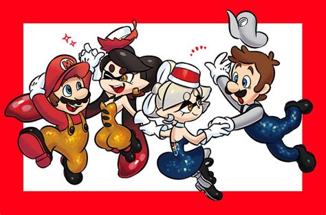 Mario Callie Marie And Luigi Splatoon And 3 More Drawn By Ukata