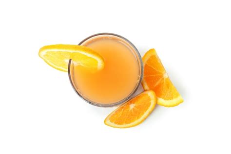 Premium Photo Tequila Sunrise Cocktail Isolated On White Background