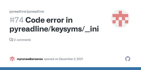 Code Error In Pyreadline Keysyms Init Py Issue Pyreadline Pyreadline GitHub