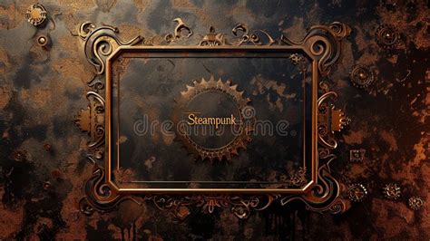Classic Steampunk Background Stock Image Image Of Fabric Steampunk